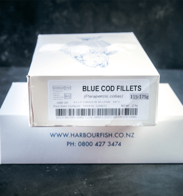 Buy Frozen Blue Cod Fillets | Harbour Fish