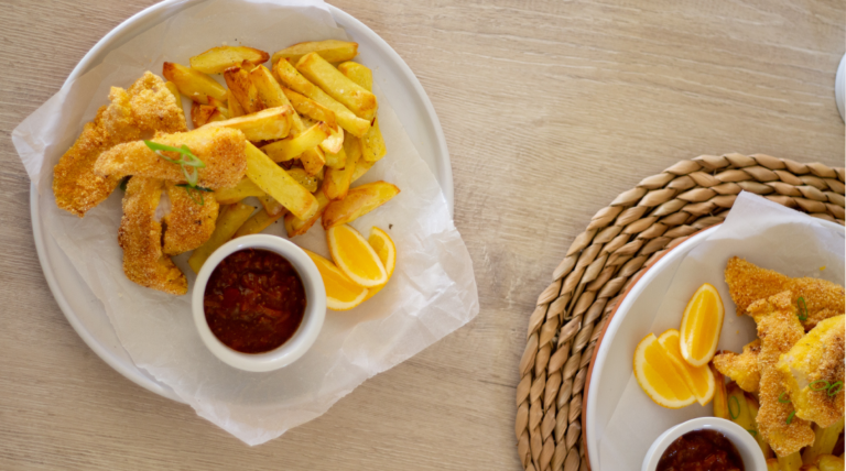 Polenta Fish & Chips | Recipes | Harbour Fish