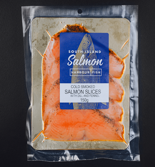 Cold Smoked Salmon Slices - Harbour Fish
